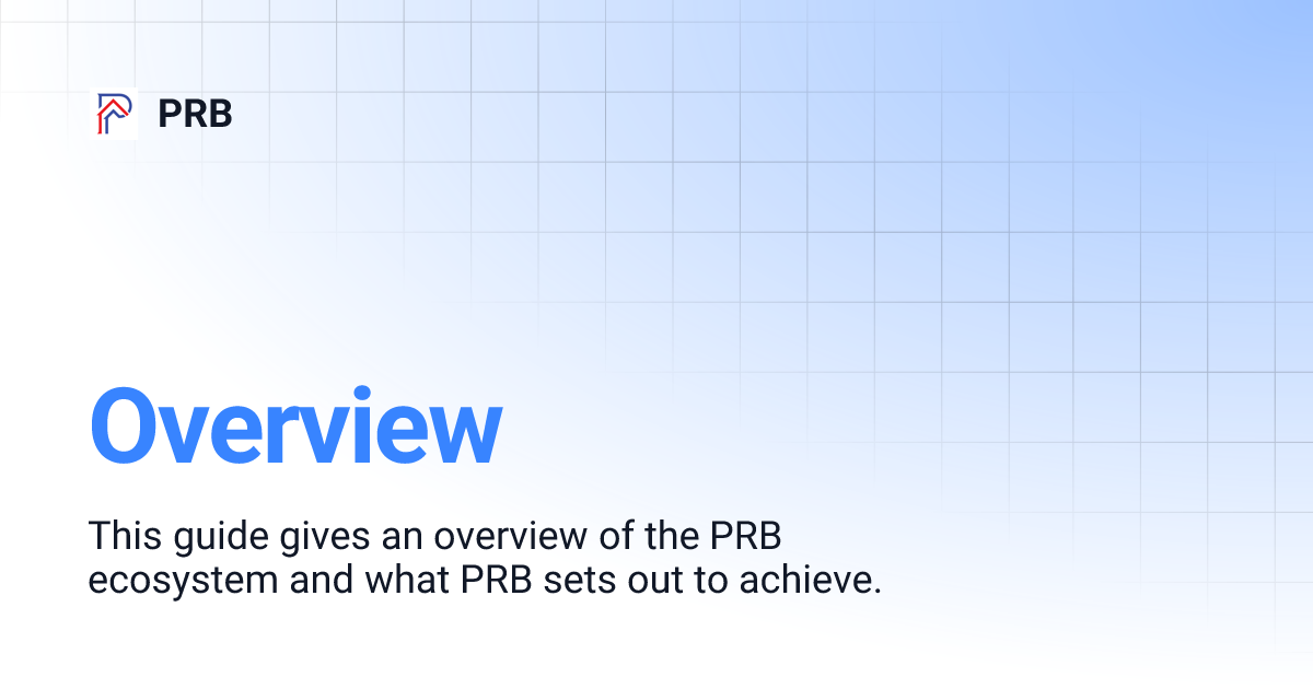 Overview | PRB